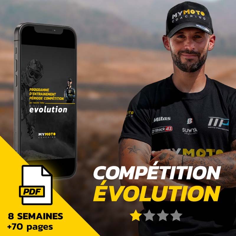 Programme compétition - Niveau évolution - My Moto Coaching