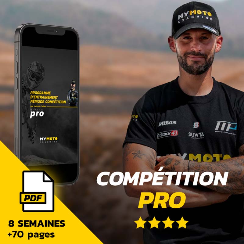 Programme compétition - Niveau pro - My Moto Coaching